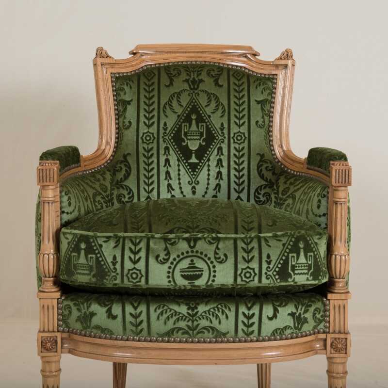 Bergère Blandin style Louis XVI - Louis XVI - Ateliers Allot - meubles ...